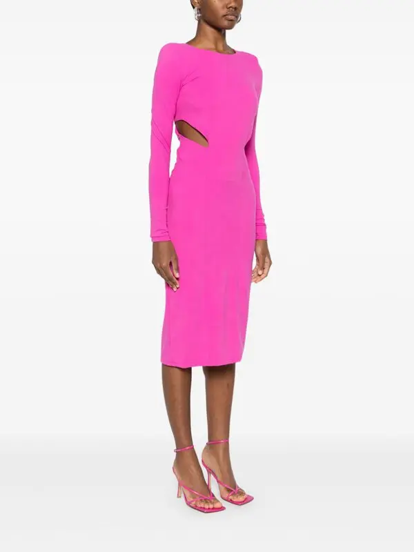 Patrizia Pepe Cut-out Midi Dress
