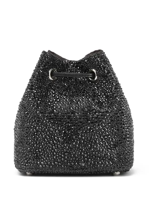 Versace La Medusa Crystal Mini Bucket Bag