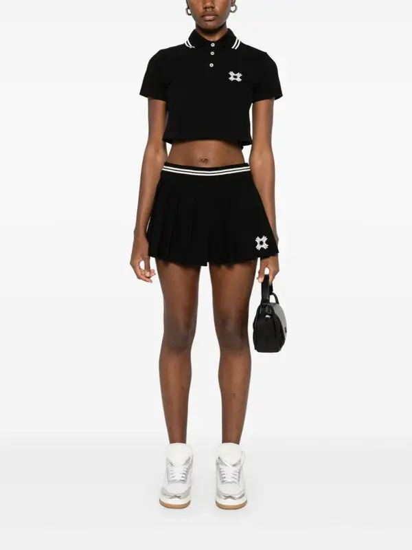 Amiri Ma Quad Mini Skirt - Black