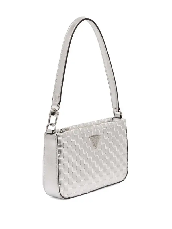 Guess Mini Twiller Shoulder Bag - Silver