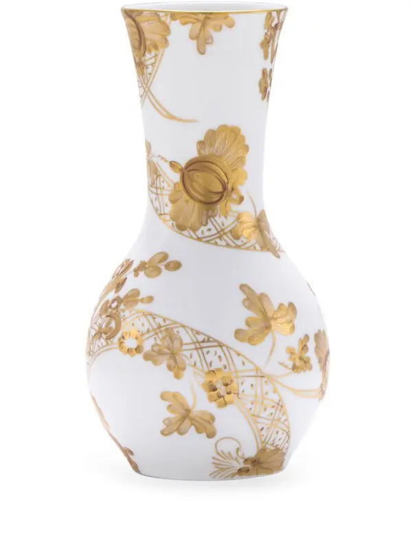 GINORI 1735 Oriente Tulip Vase - Gold