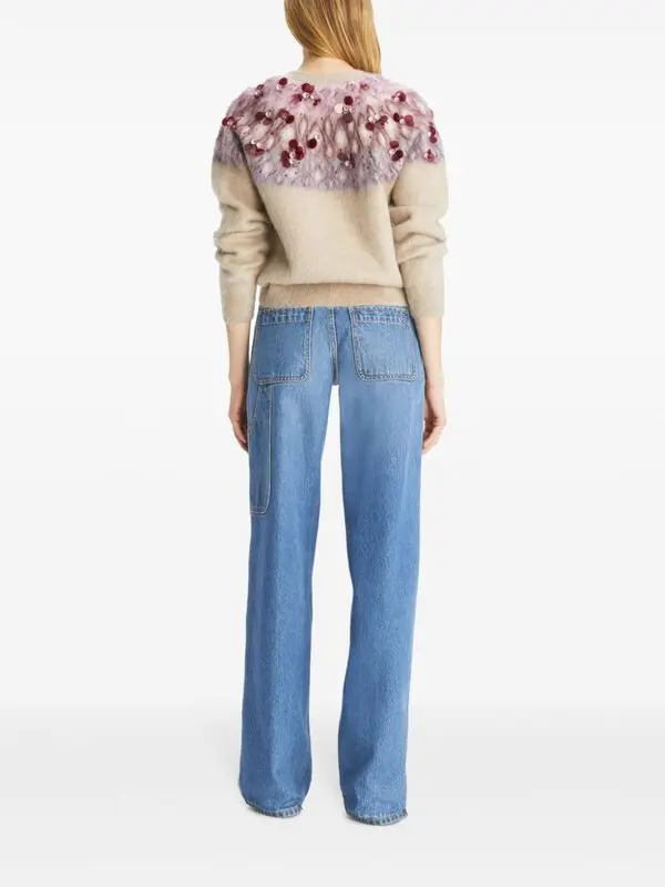 Tory Burch Embellished Jumper