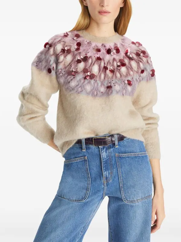 Tory Burch Embellished Jumper