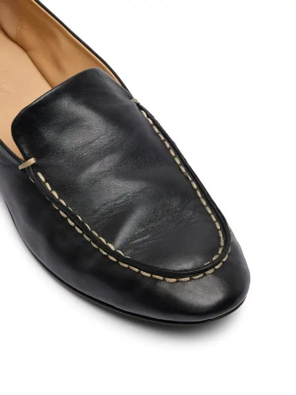 Marsèll Mandolo Leather Loafers - Black