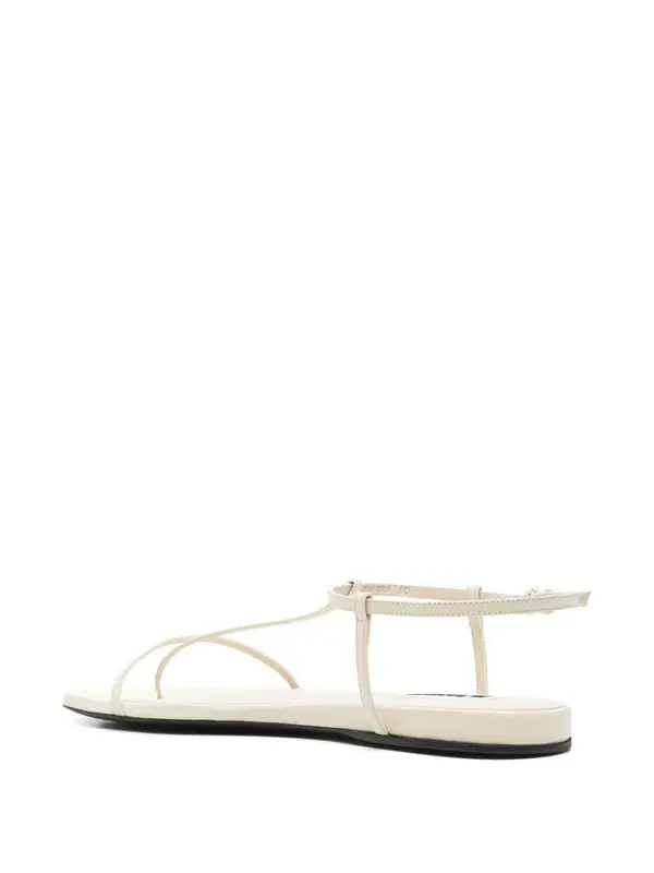 JIL SANDER Square-toe Thong Sandals