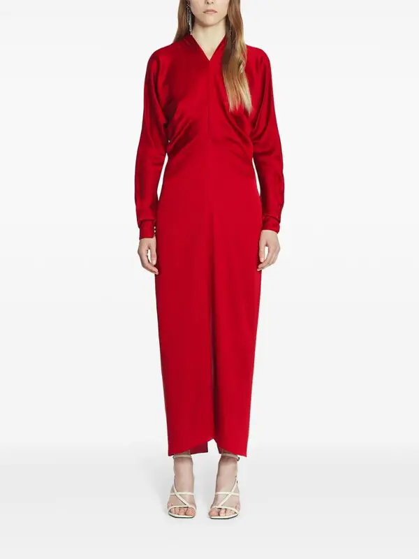 LANVIN Gathered Maxi Dress