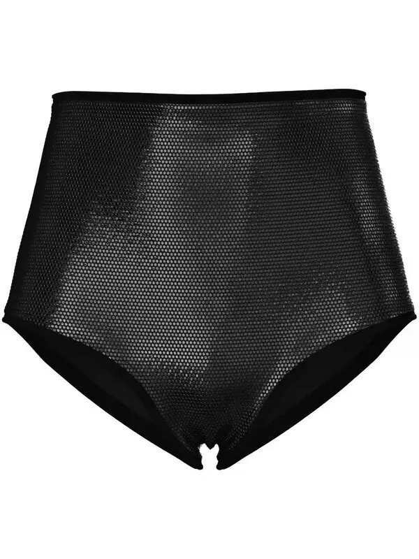 MARGHERITA MACCAPANI Rhinestone-embellished Micro Shorts