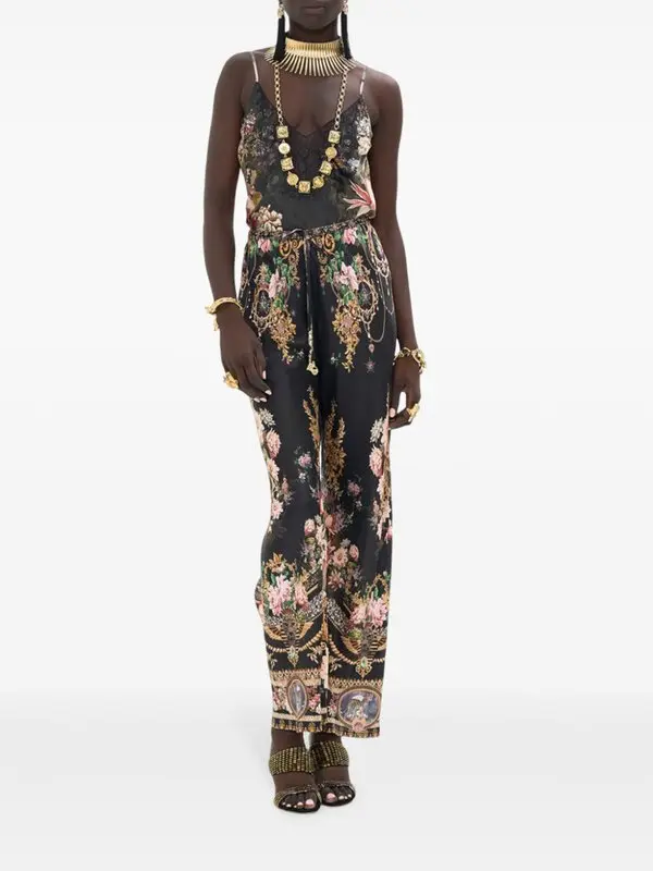 Camilla Graphic-print Trousers