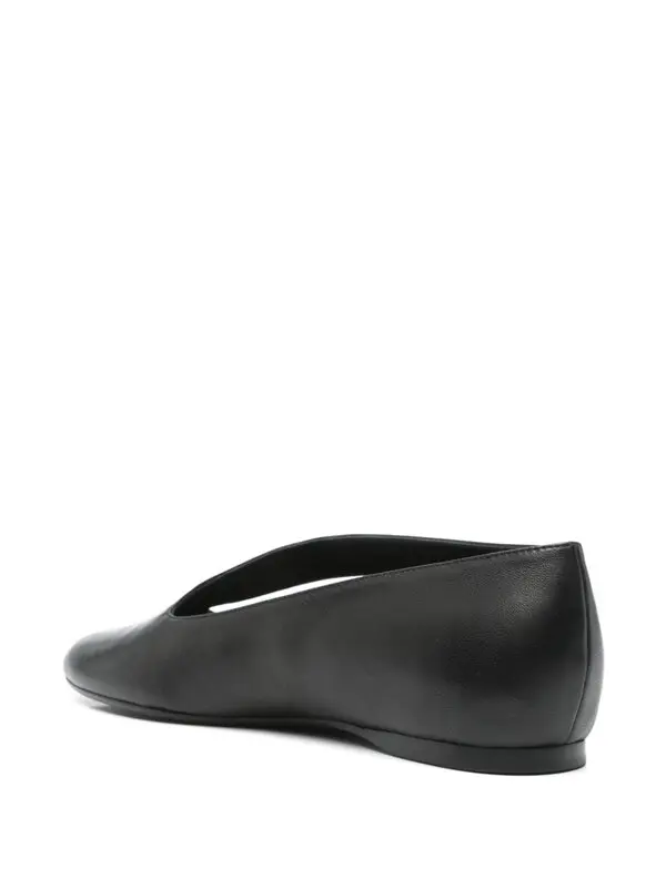 Khaite Diana Ballet Flats - Black