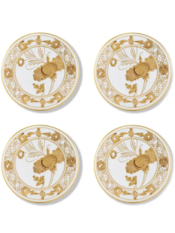 GINORI 1735 Oriente Coasters - White