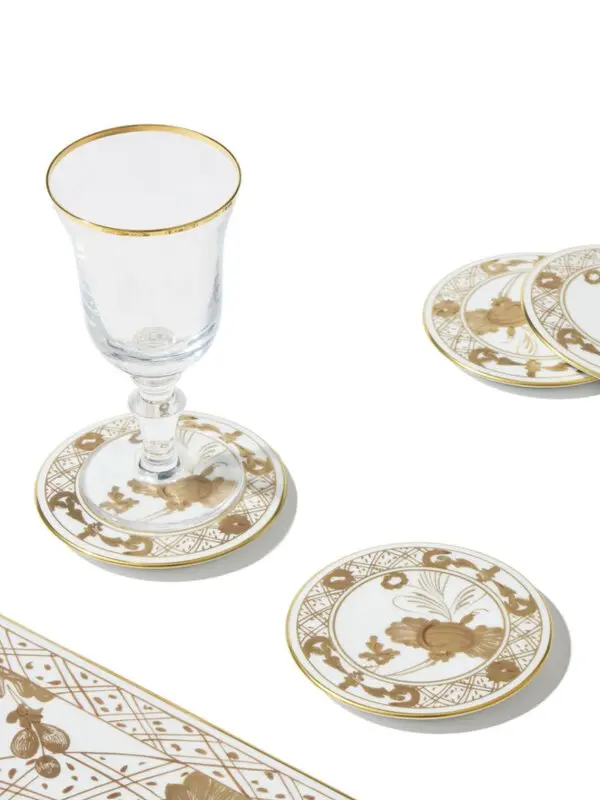 GINORI 1735 Oriente Italiano Tesori Aurum Coasters