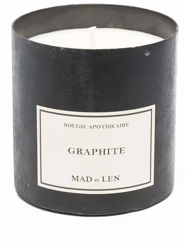 MAD ET LEN Graphite Scented Candle - Black
