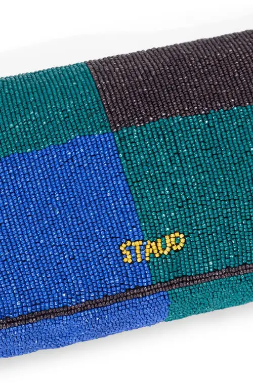 Staud Timmy Beaded Shoulder Bag - Conch Shell