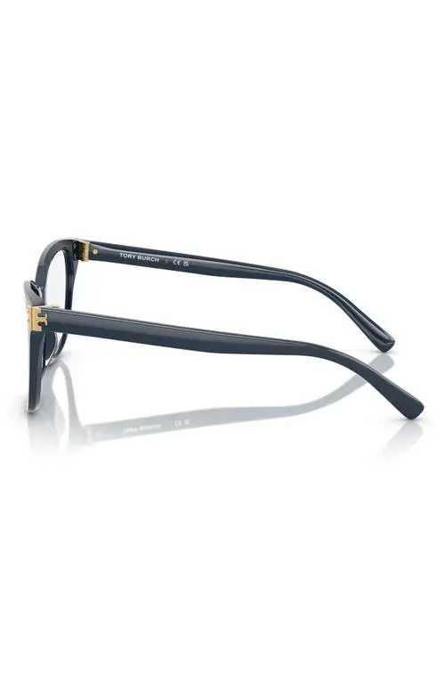 Tory Burch 53mm Square Eyeglasses