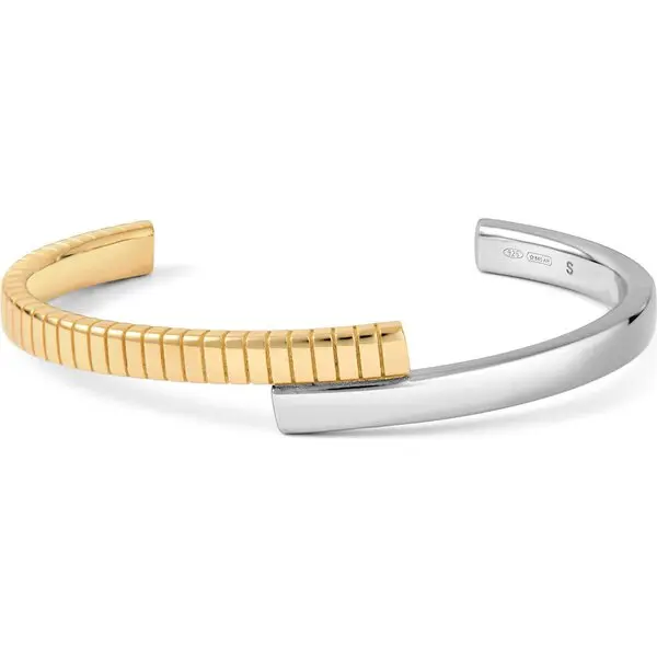IVI LOS ANGELES Joia Twist Cuff Bracelet - Yellow Gold