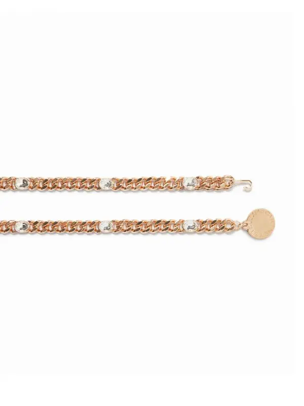 Stella McCartney Crystal-embellished Chain Belt