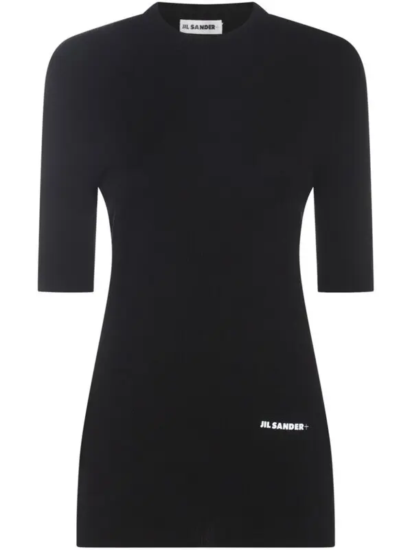 JIL SANDER Logo-print Mini Dress