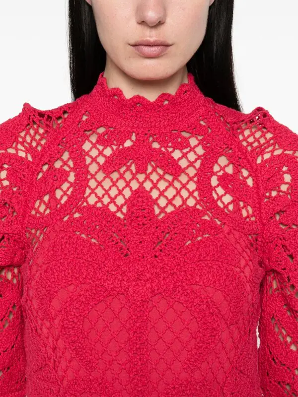 burgundy knit sweater dress Burgundy Ribbed Knit Fitted Midi Sweater Dress main image 1
