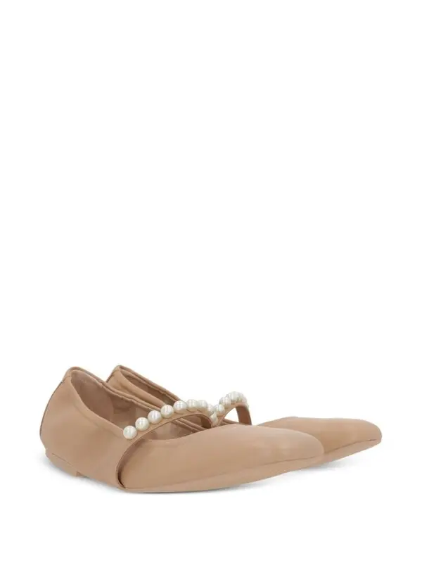 STUART WEITZMAN Goldie Ballerinas - Neutrals