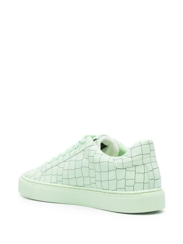 HIDE&JACK Essence Croco Textured Sneakers