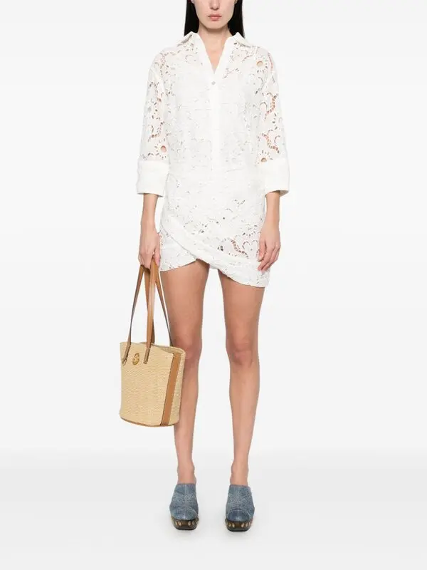 Farm Rio Broderie-anglaise Mini Skirt