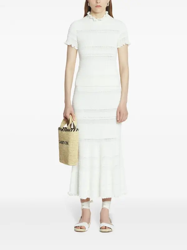 LANVIN - Lanvin Cotton Maxi Skirt