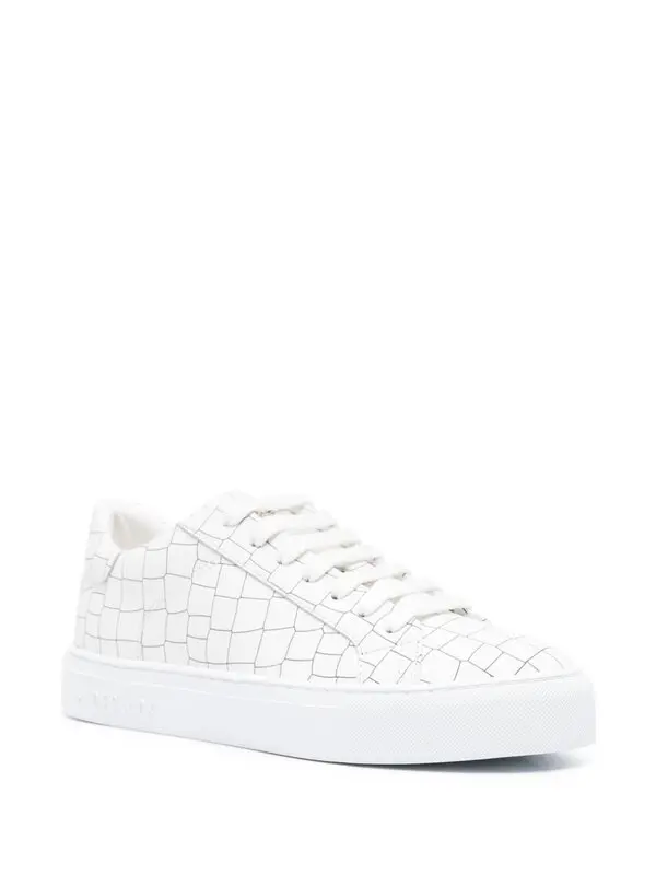 HIDE&JACK Essence Croco Textured Sneakers