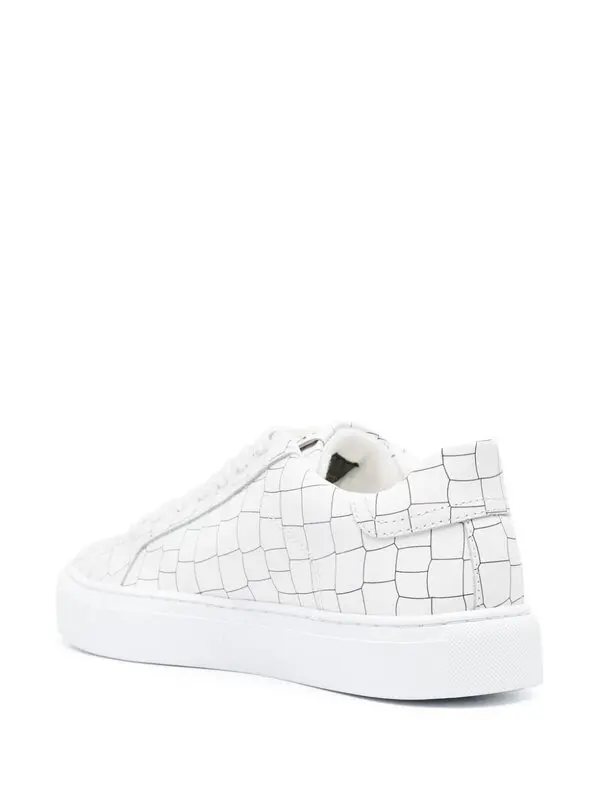 HIDE&JACK Essence Croco Textured Sneakers