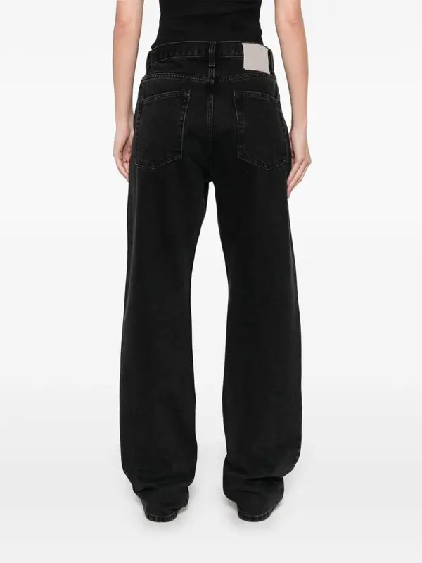 AYA MUSE Tapered Jeans - Black