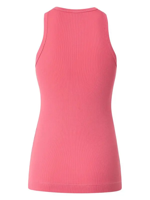 Pinko Logo-embroidered Tank Top - Pink
