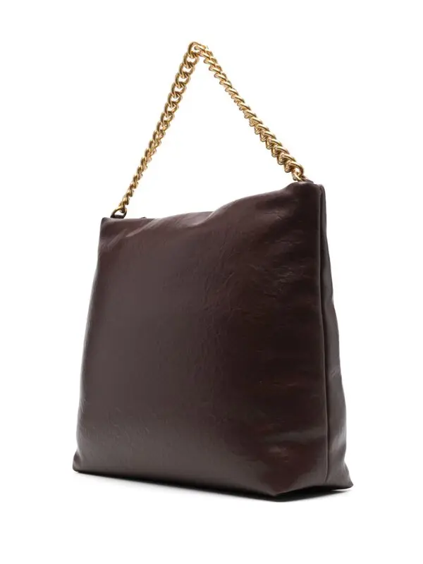 Liu Jo Lapuffy Shoulder Bag - Brown