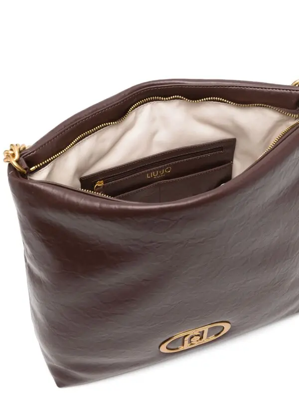 Liu Jo Lapuffy Shoulder Bag - Brown
