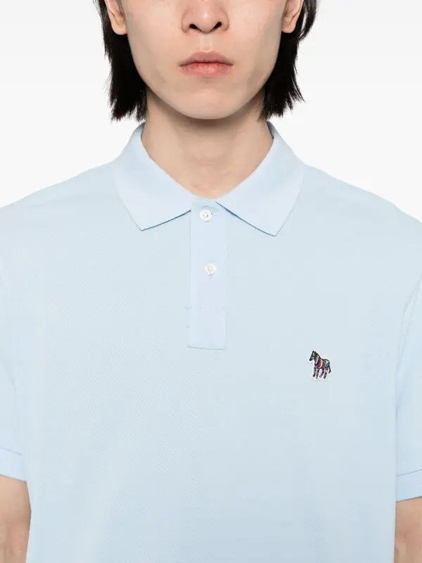 Paul Smith Logo-patch Polo Shirt