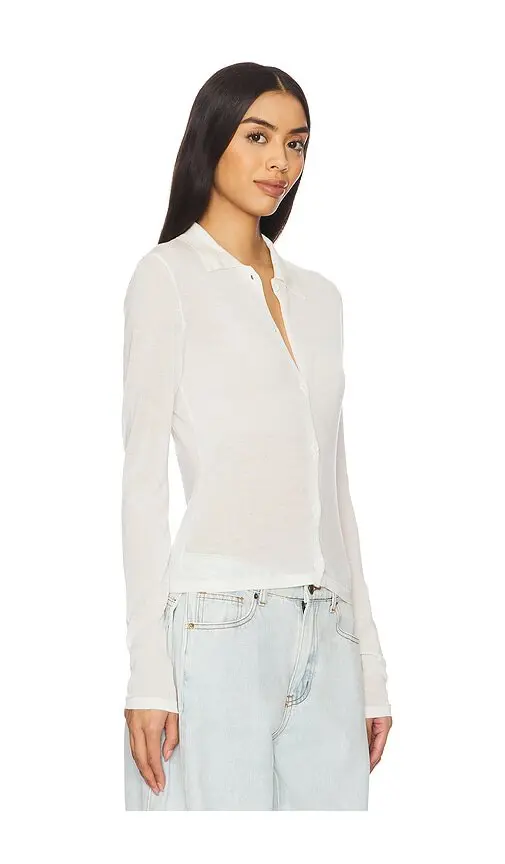 Lioness Banks Long Sleeve Knit Top - Ivory