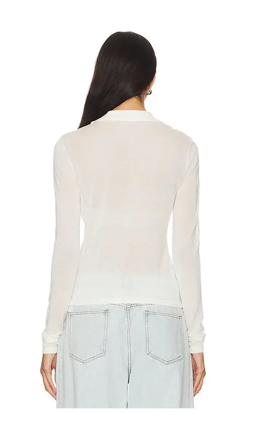 Lioness Banks Long Sleeve Knit Top - Ivory