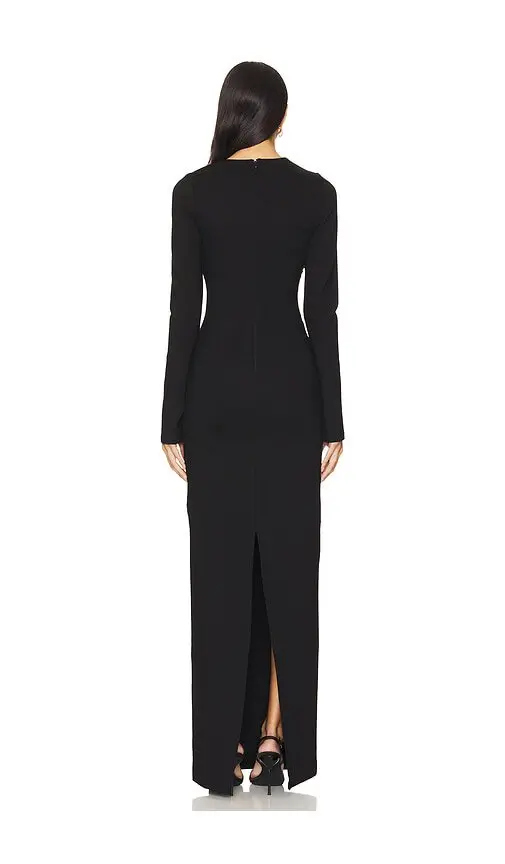 knee length dresses for ladies Silk Maxi Dress Suzanne – Gaâla main image 0