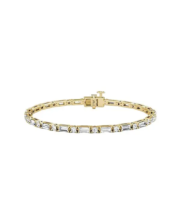 VRAI Mixed Shape 3.0ctw Diamond Bracelet - Gold