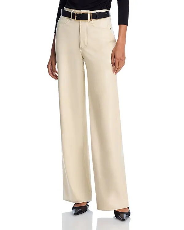 Veronica Beard Taylor High-rise Wide Leg Trousers