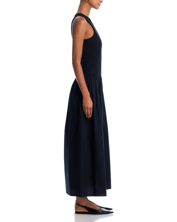 frame silk racerback maxi tank dress FRAME Racer Tank Dress
