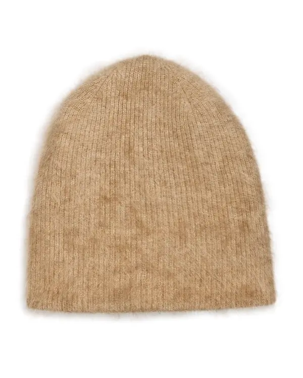 Guest In Residence Cashmere Reversible Beanie - Taupe/cream