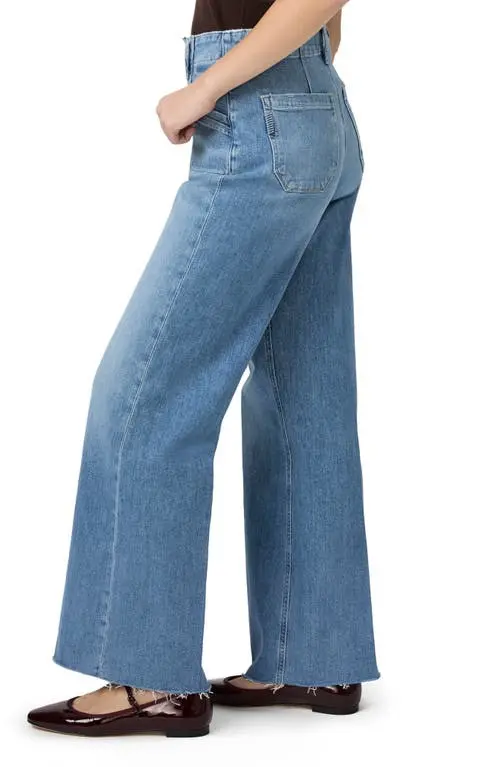 Paige Anessa High-waist Wide-leg Jeans - Viva