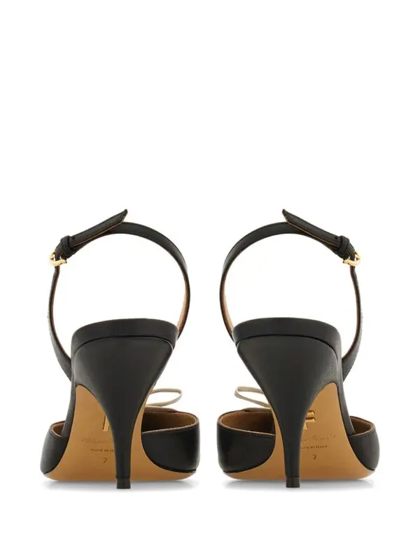 FERRAGAMO Leather Slingback Pumps