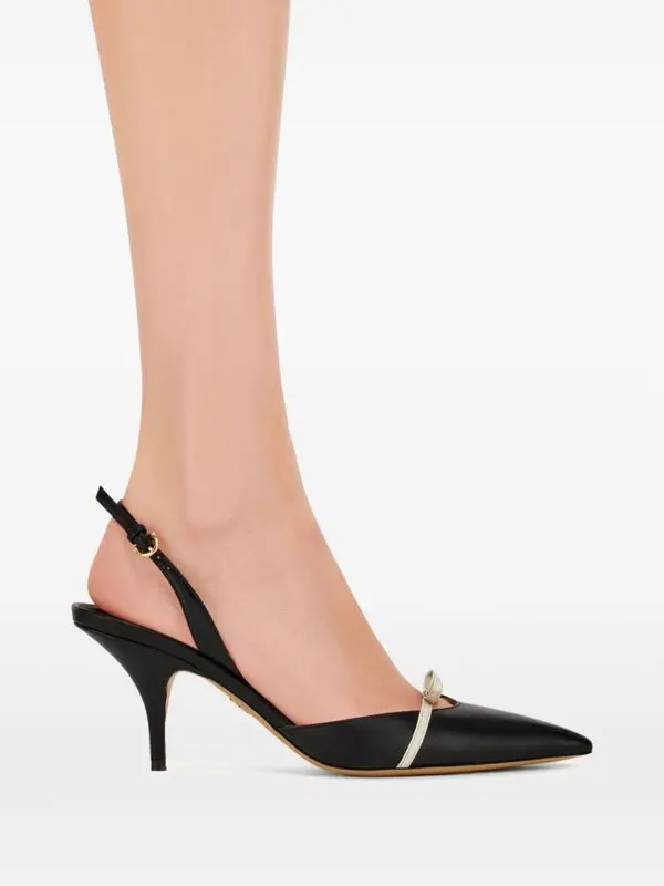 FERRAGAMO Leather Slingback Pumps