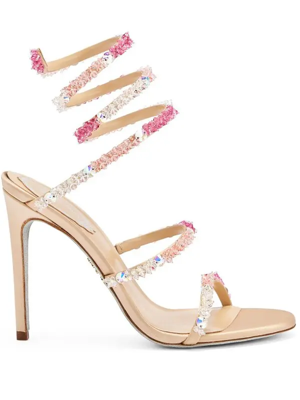 Rene Caovilla 105mm Cinderella Sandals