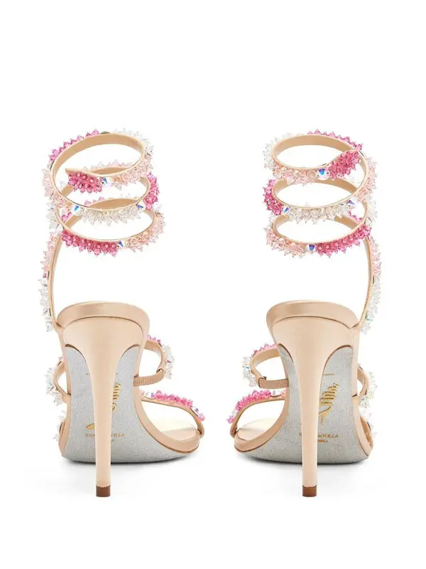 Rene Caovilla 105mm Cinderella Sandals