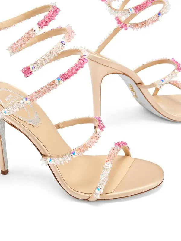 Rene Caovilla 105mm Cinderella Sandals