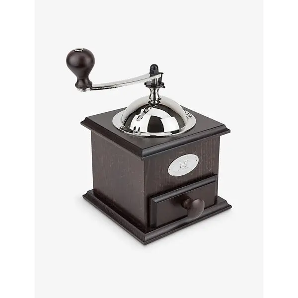 PEUGEOT Nostalgie Wood And Steel Coffee Mill 22cm - Walnut