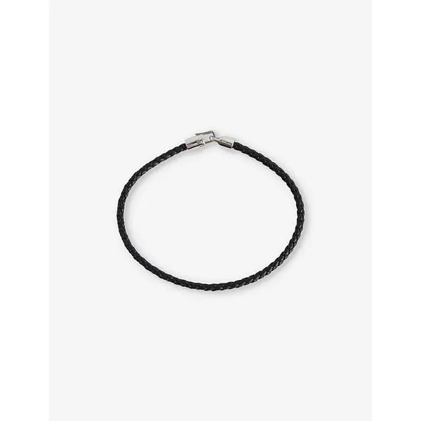 Miansai Cruz Rhodium-plated Bracelet - Silver