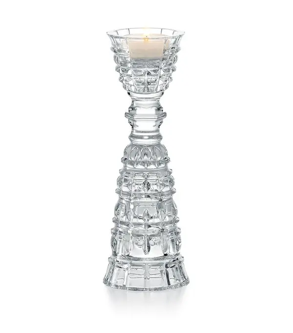 THE MARTHA, BY BACCARAT Crystal New Antique Mirage Dual Vase - Clear