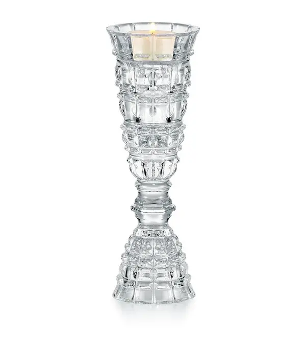 THE MARTHA, BY BACCARAT Crystal New Antique Mirage Dual Vase